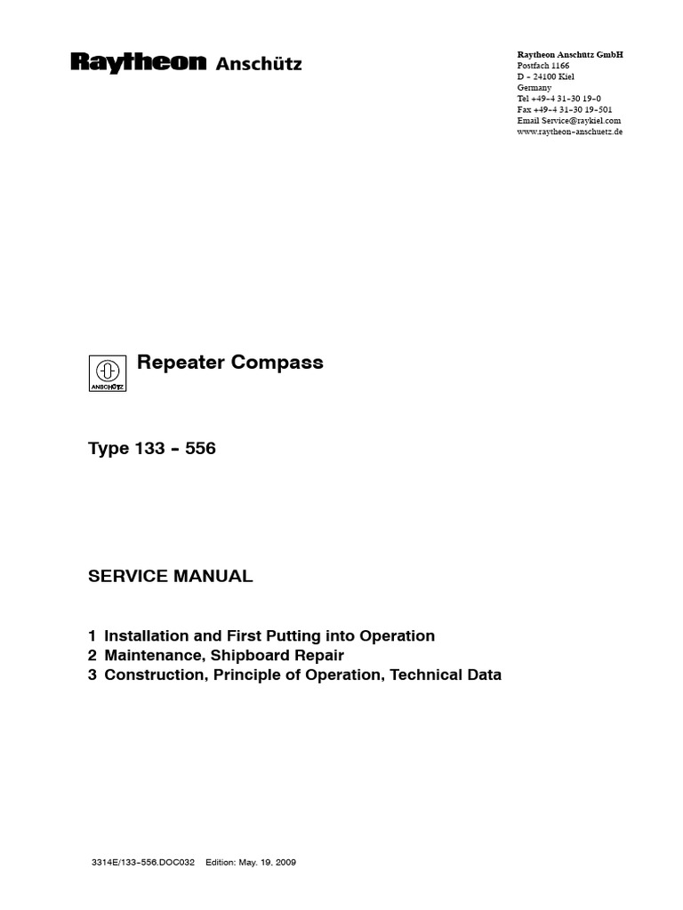 3314 Repeater 556 Service | PDF | Compass | Printed Circuit Board
