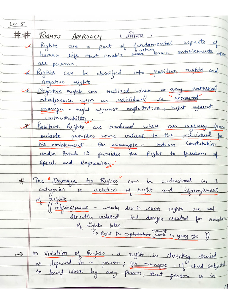 Ethics Lec-5 Notes | PDF