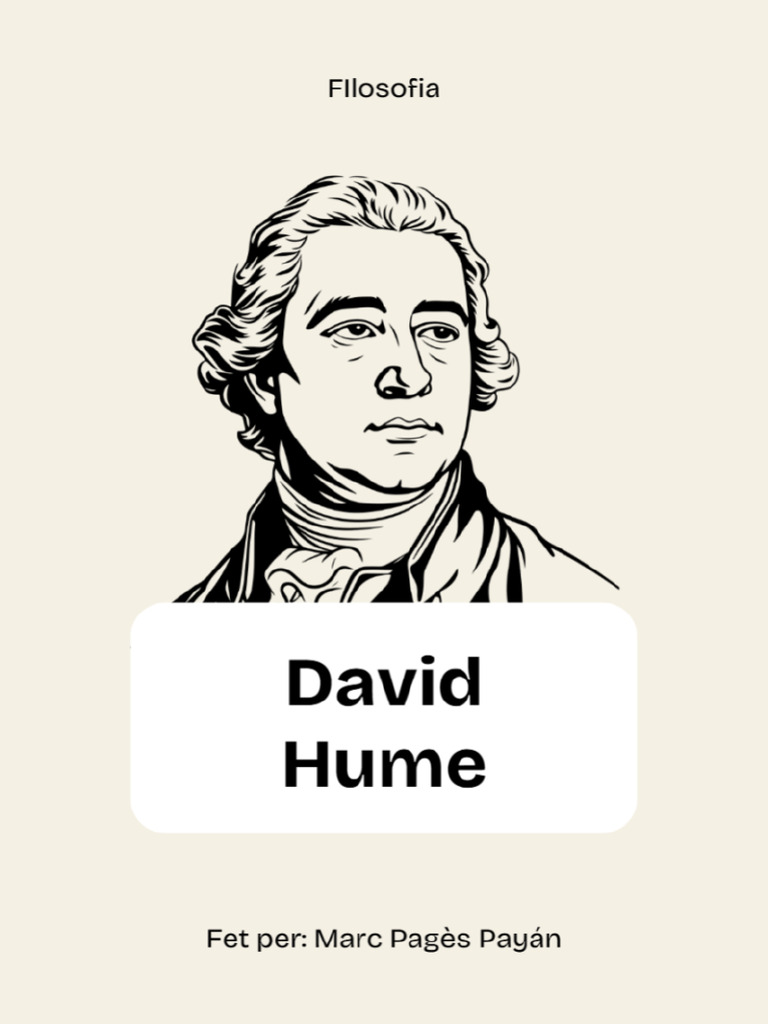 Treball David Hume Filosofia | PDF