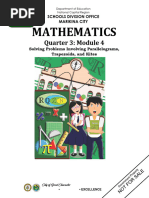 Math 9-Q3-Module-4 | PDF | Elementary Geometry | Euclidean Geometry