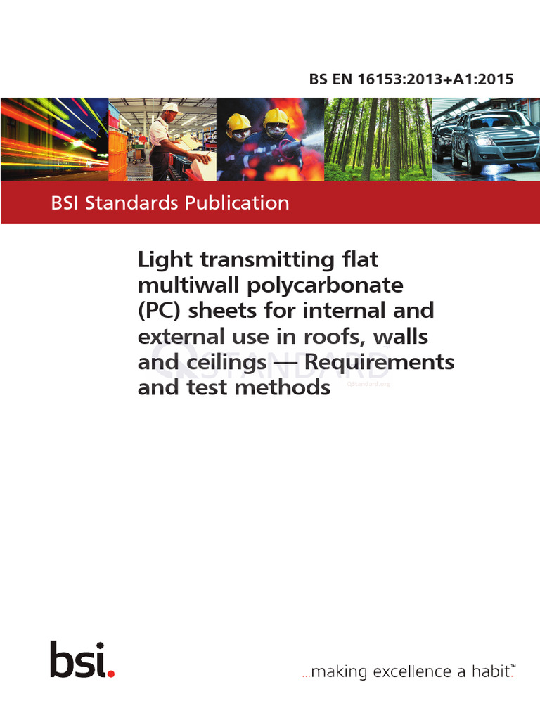 BS en 16153-2013 + A1-2015 | PDF | Film Speed | Building Insulation