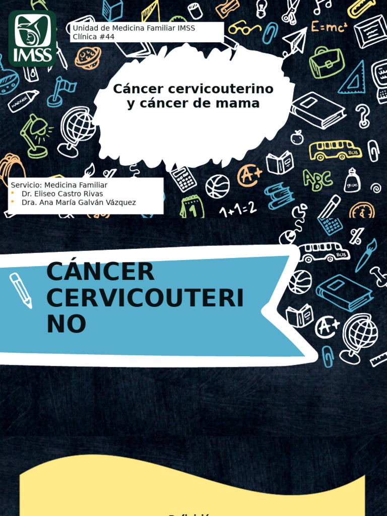 Cáncer Cervicouterino y Cáncer de Mama | PDF | Cáncer de cuello uterino | Cáncer
