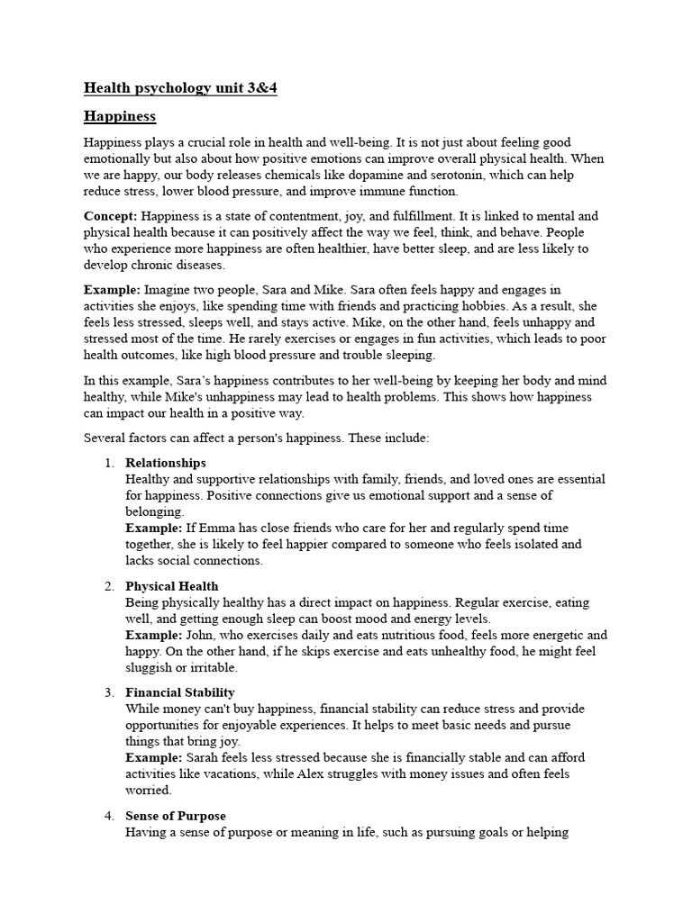 HP UNIT3&4 | PDF | Hope | Optimism
