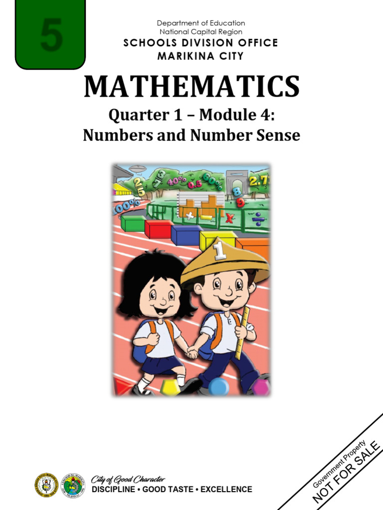 Math GR5 Qtr1-Module-4 | PDF | Discrete Mathematics | Elementary Mathematics
