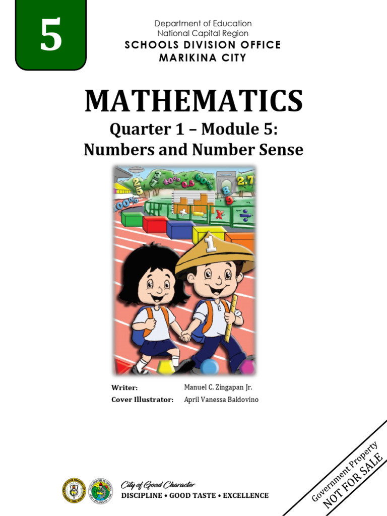 Math GR5 Qtr1-Module-5 | PDF | Mathematical Notation | Arithmetic