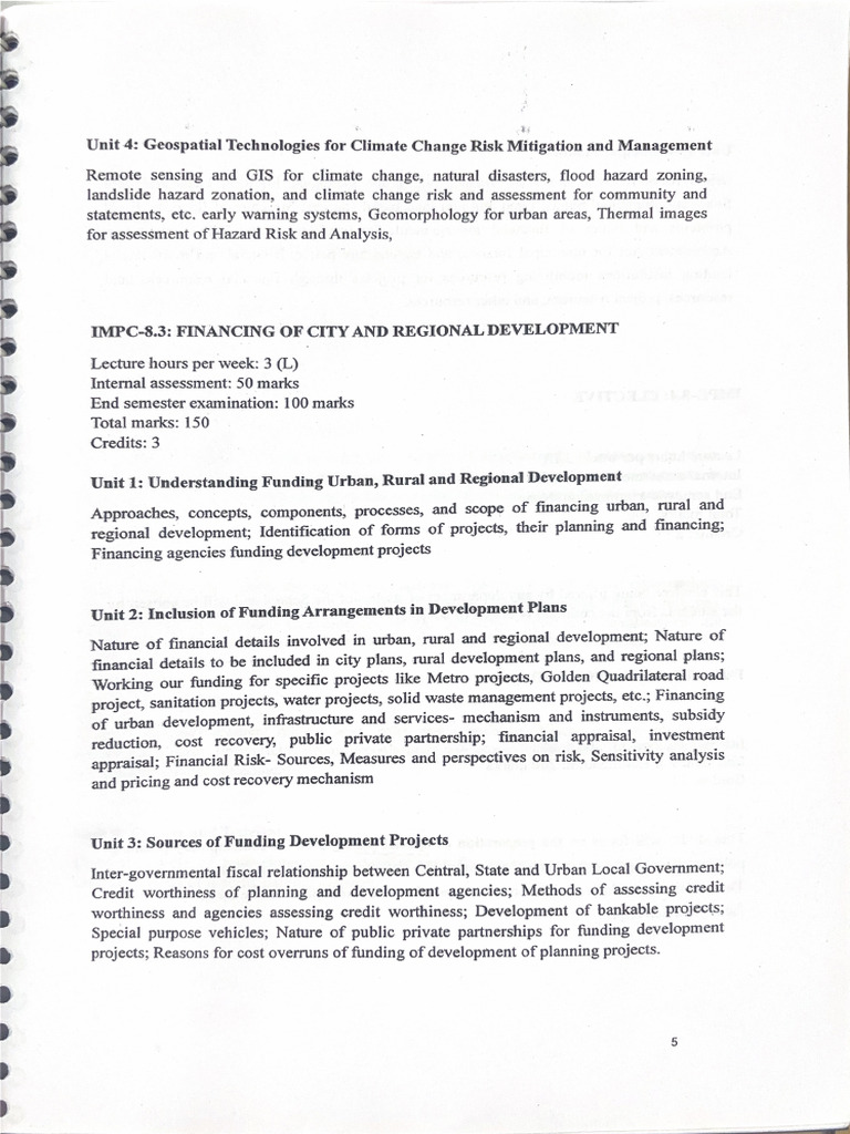Financing of City and Regional Development | PDF