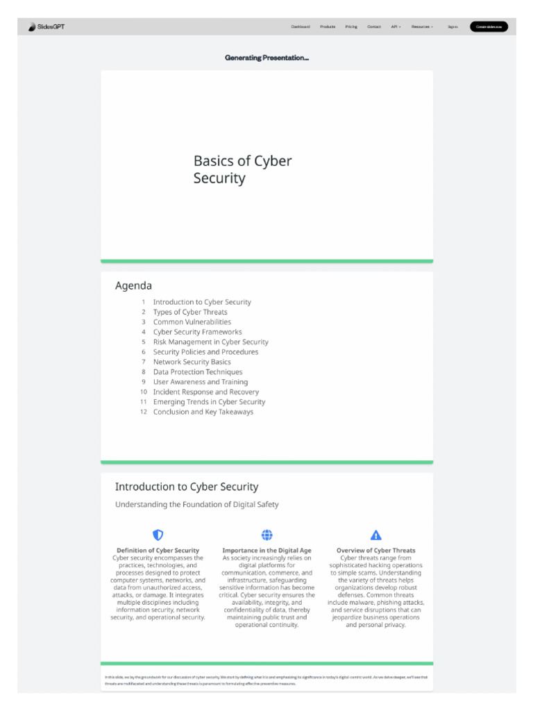 Understanding Cyber Security From Basics | PDF