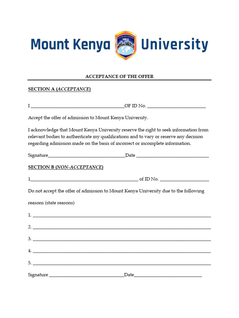 Acceptance Form | PDF