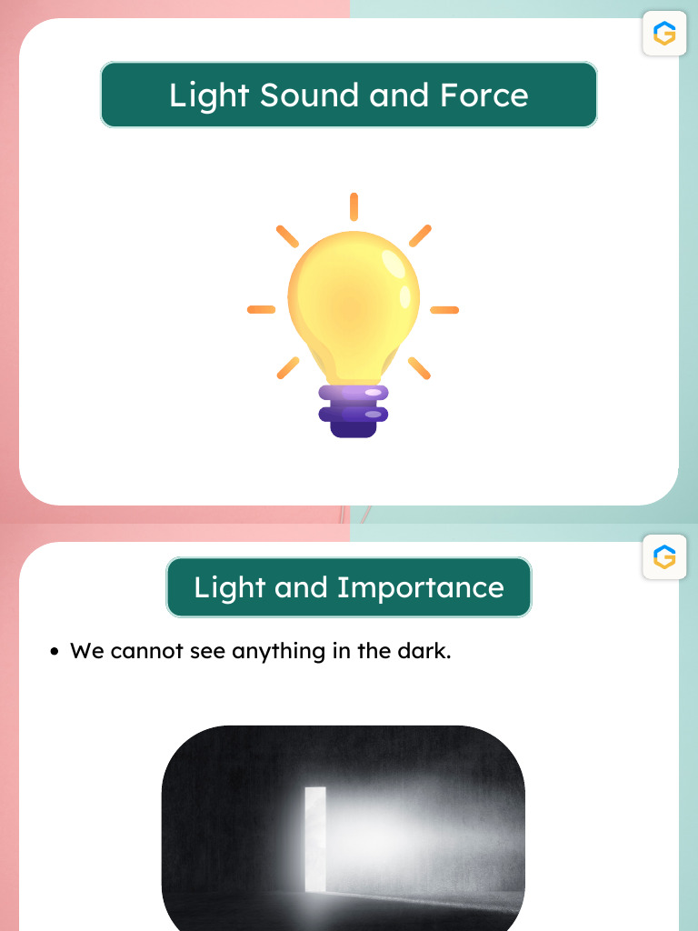 Light, Sound, and Force Explained | PDF | Light | Shadow