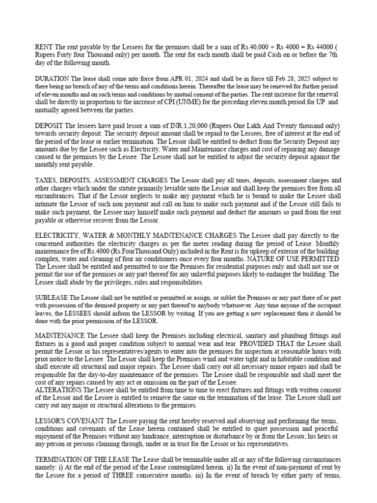 stamp body | PDF | Lease | Private Law