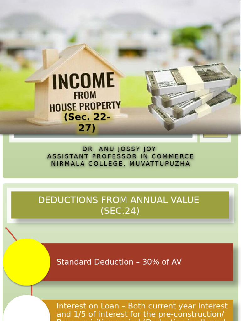 Income From House Property 3 | PDF