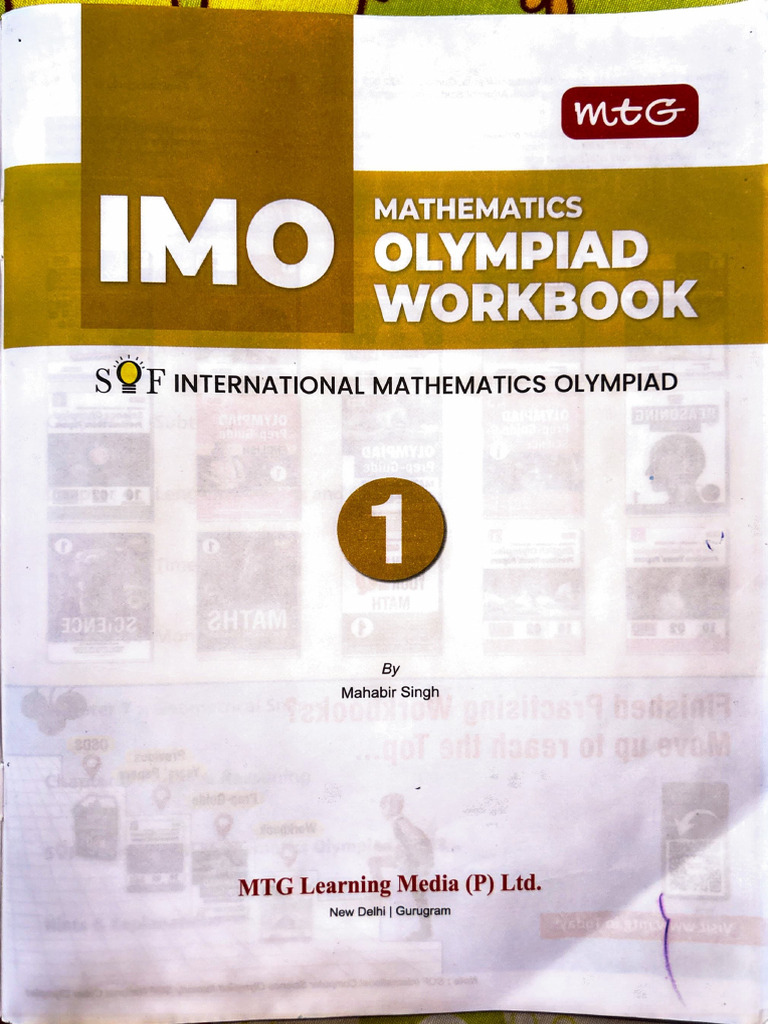 Class 1 IMO Preparation Guide | PDF | Mathematics