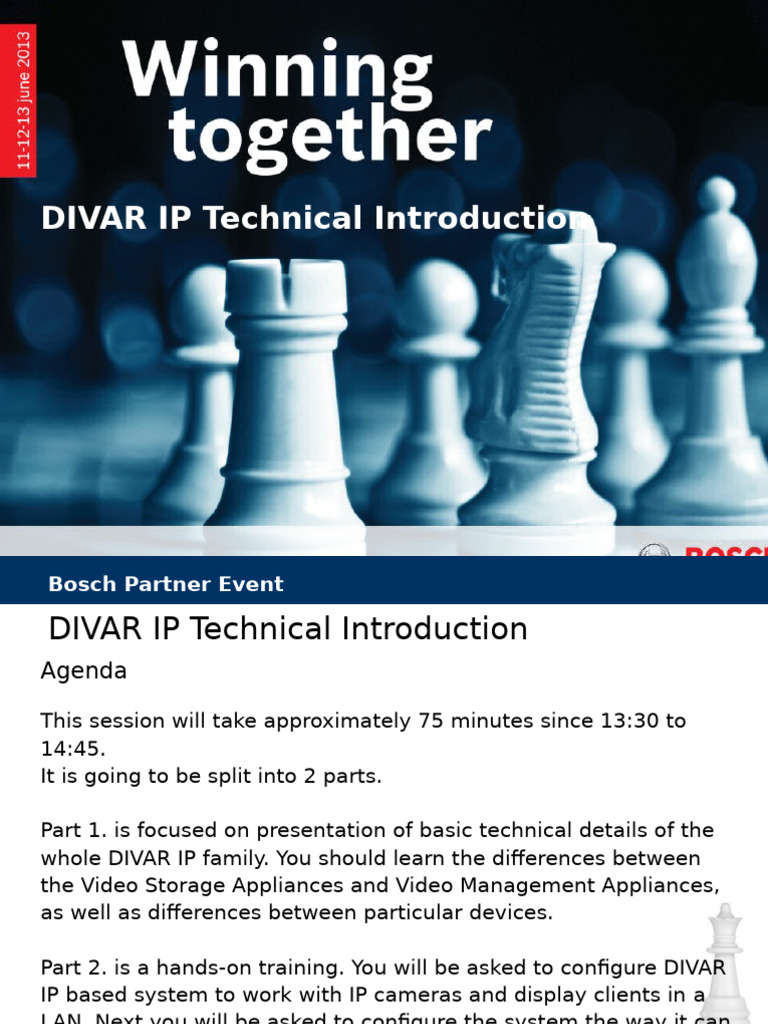 DIVAR IP Technical Introduction | PDF | Hard Disk Drive | Usb