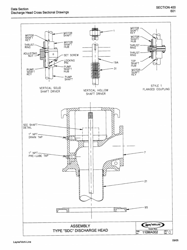 Cross Sectional Drawings | PDF