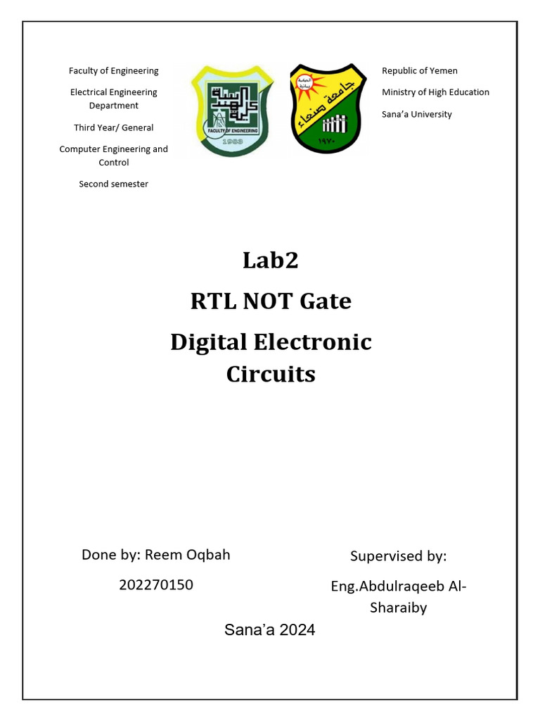 NOR and OR RTL-1 | PDF | Logic Gate | Electronic Engineering