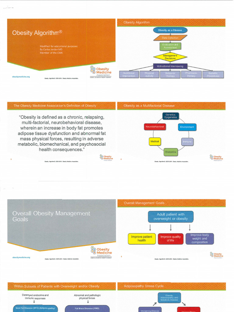 Obesity Algorithm | PDF