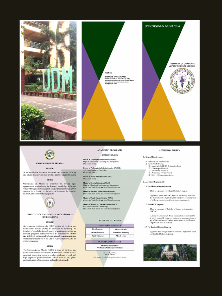 Graduate Studies Flier | PDF