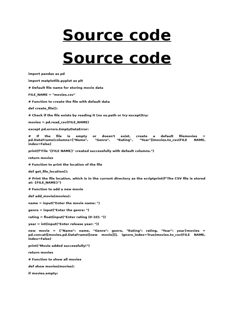 Source Code Source Code | PDF