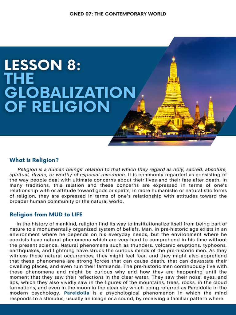 Understanding Religion and Globalization | PDF | Noble Eightfold Path ...