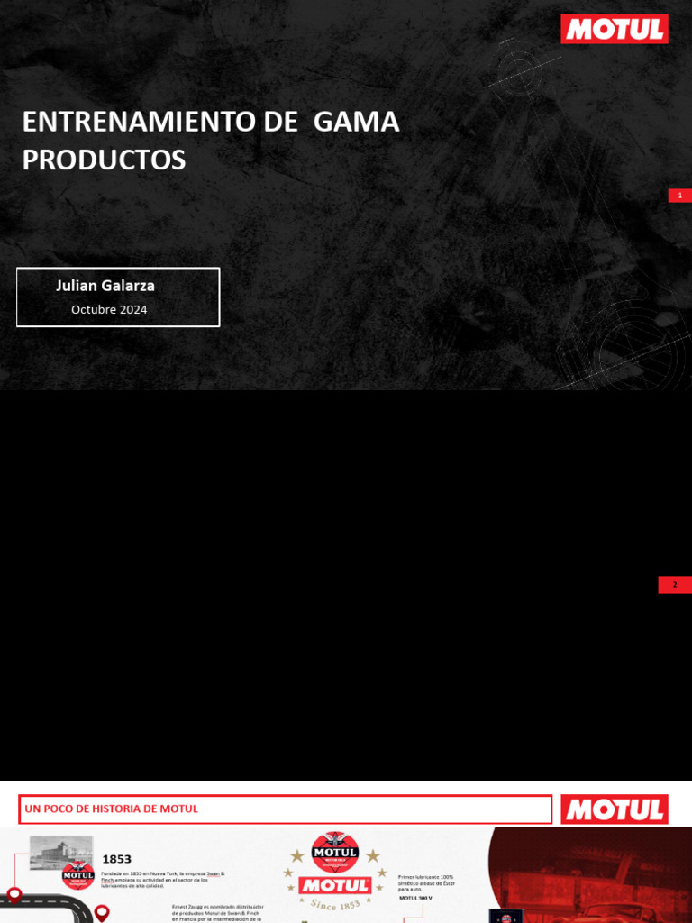 Gama de Productos Motul | PDF | Motocicleta | Lubricante
