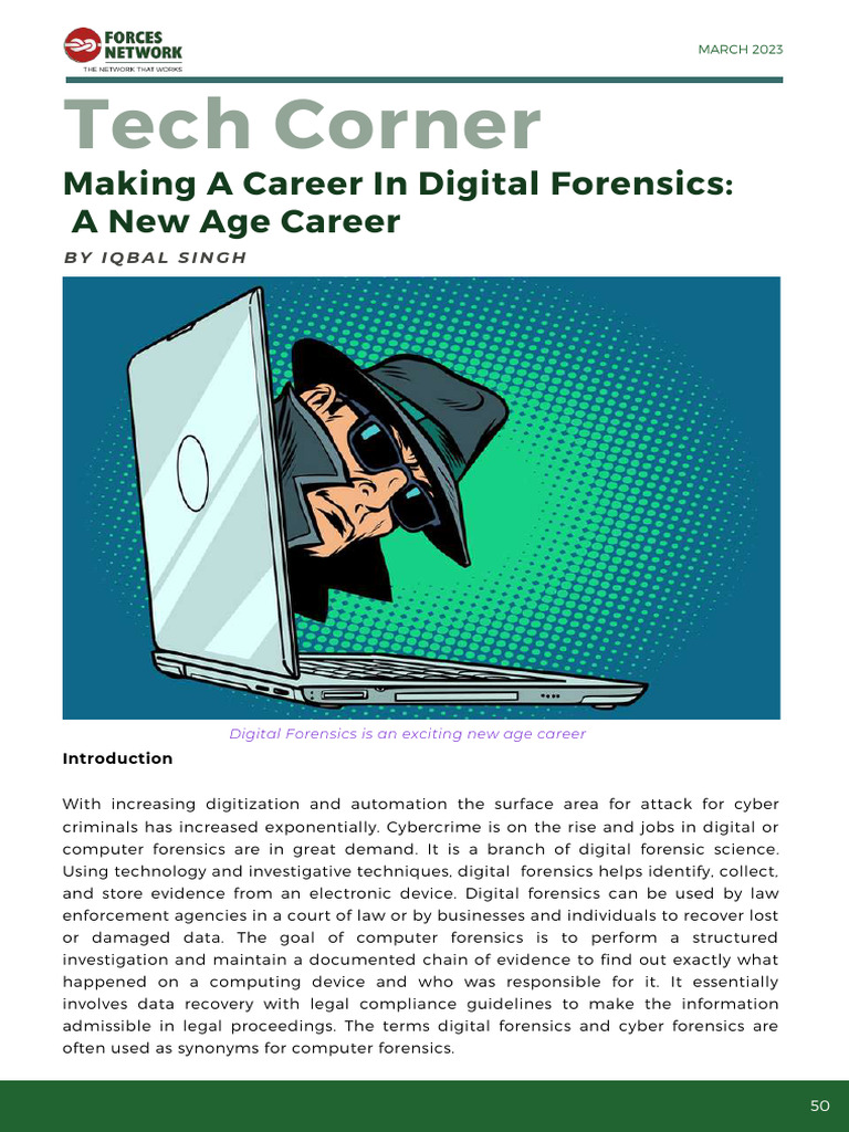 Digital Forensics | PDF | Computer Forensics | Digital Forensics