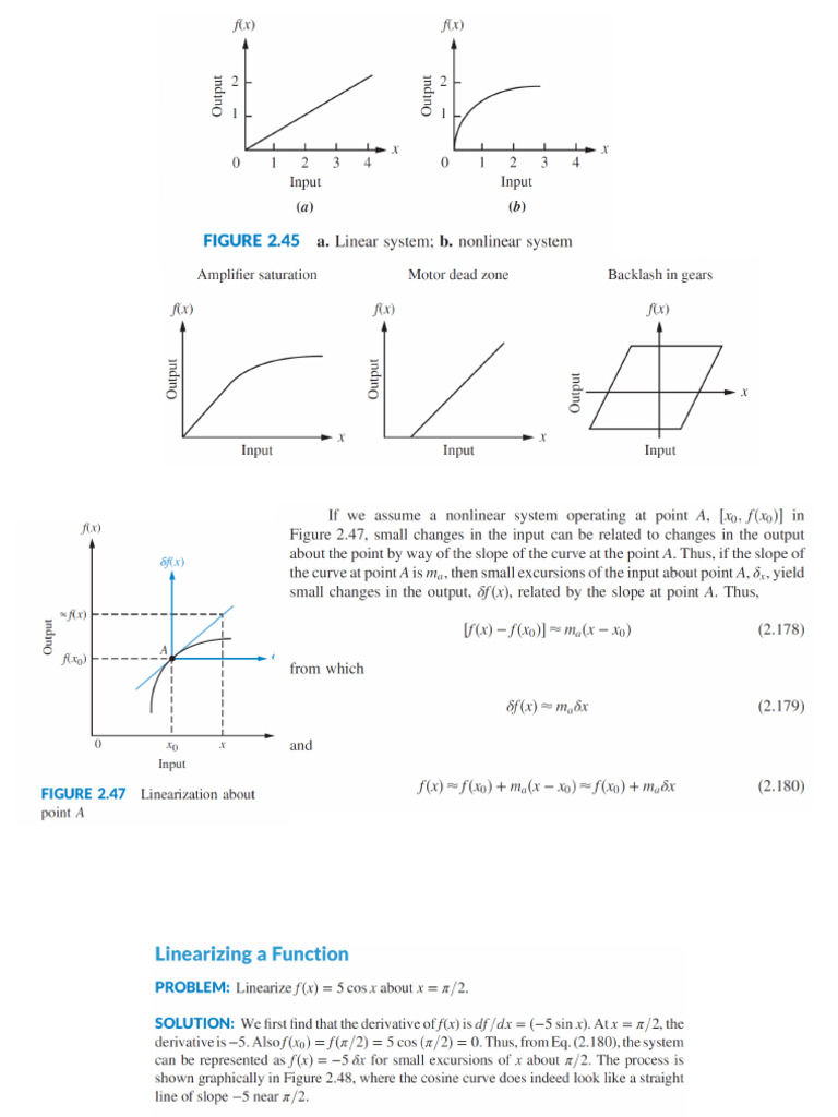 មេរៀនទី 6៖ Linearlization (2) | PDF