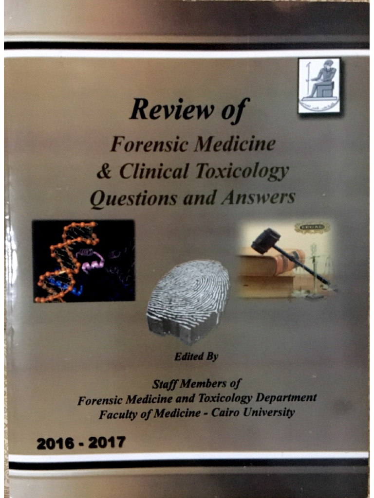 Forensic Questions Department Book | PDF