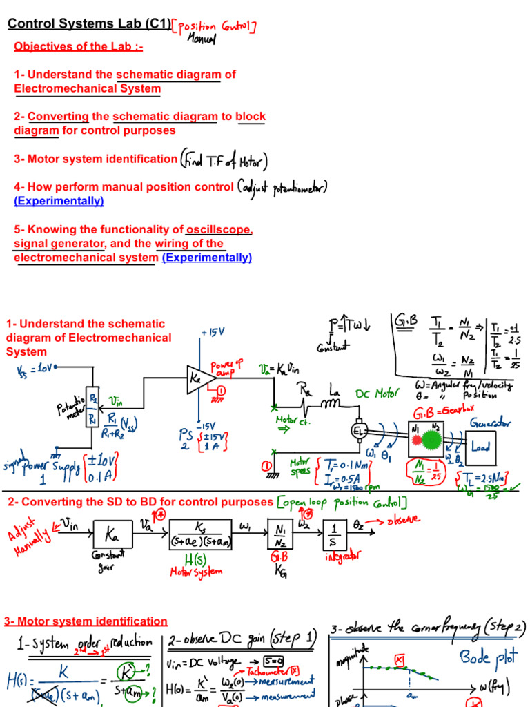 Control Systems Lab (C1) | PDF
