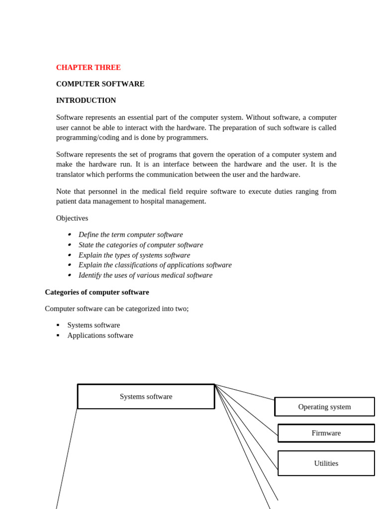Chapter 3 Computer Software | PDF | Graphical User Interfaces | Operating System
