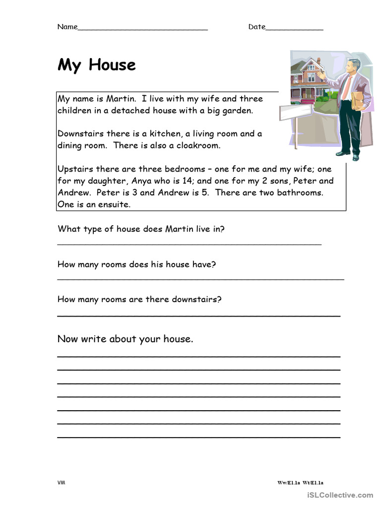 Describing My House | PDF