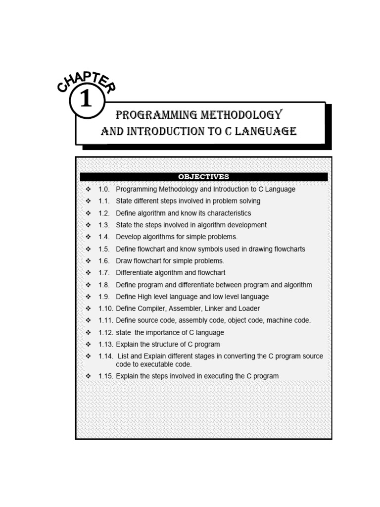 C Programming Methodology Guide | PDF | Programming | Computer Program