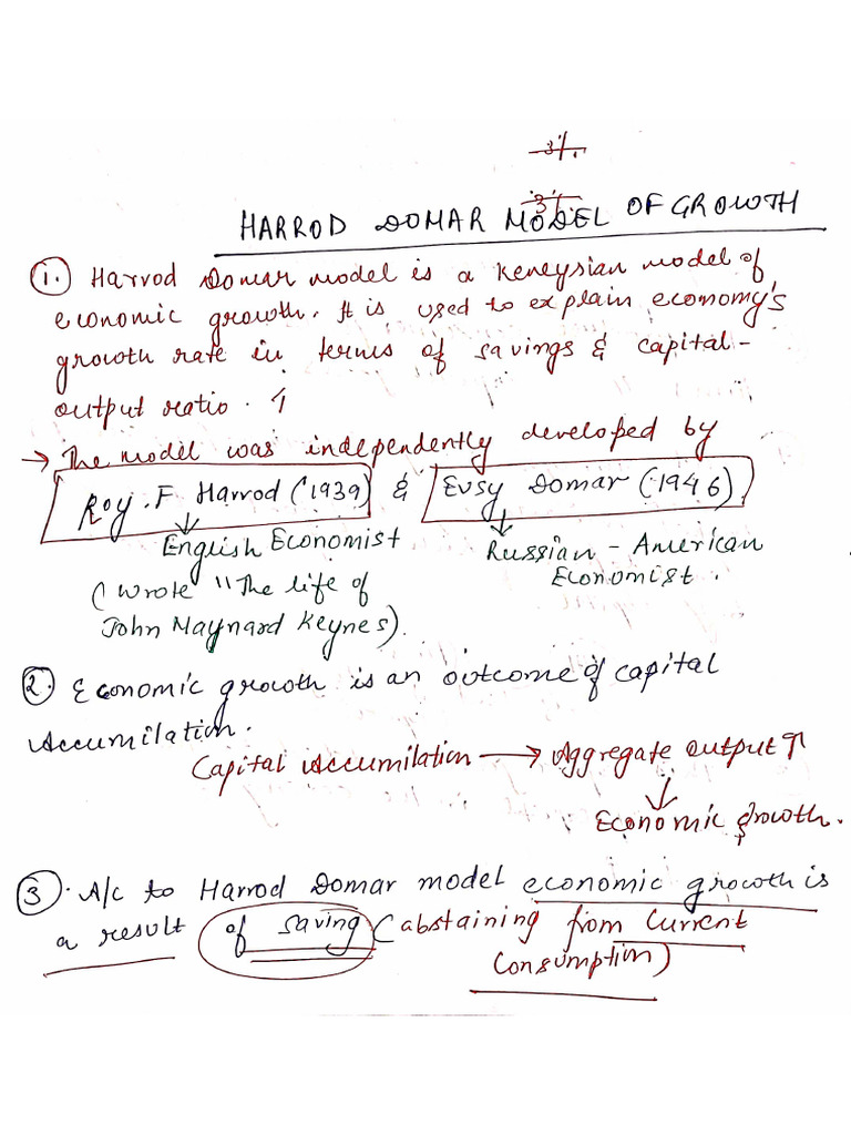 Harrod Domer Model Part 01 | PDF