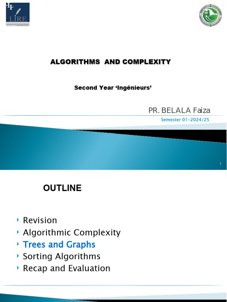 Chapitre3-Arbres ALCO (1) | PDF | Applied Mathematics | Algorithms