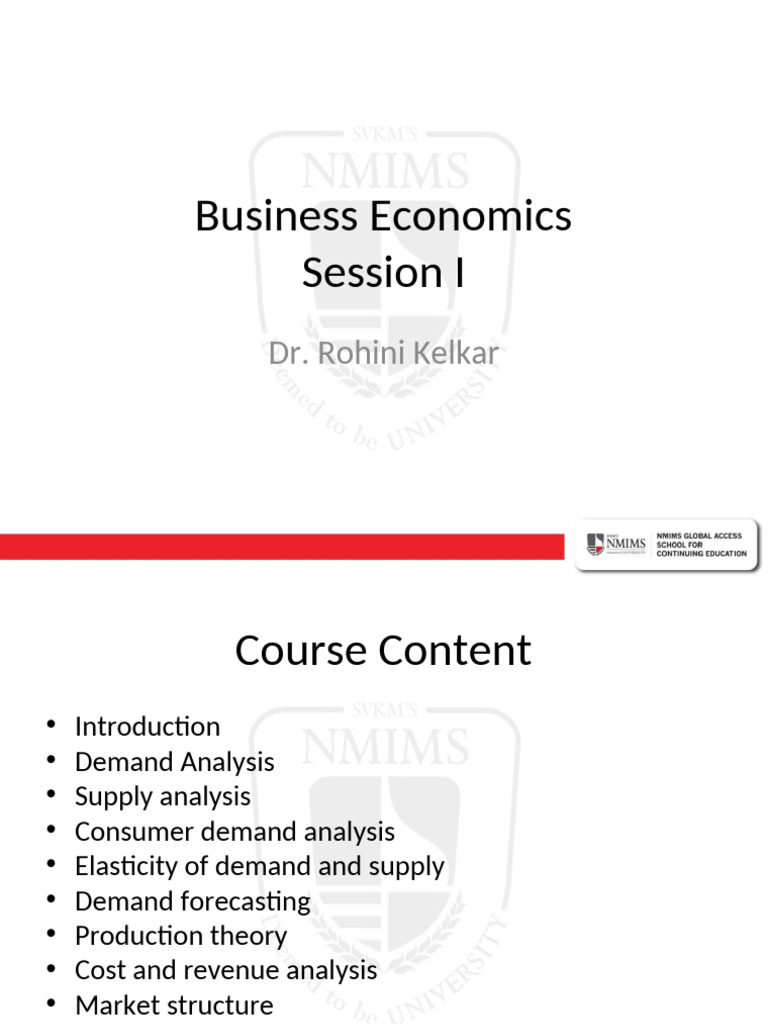Business_Economics_-_Session_1_PPT_VImI2RkxYL | PDF | Demand | Demand Curve