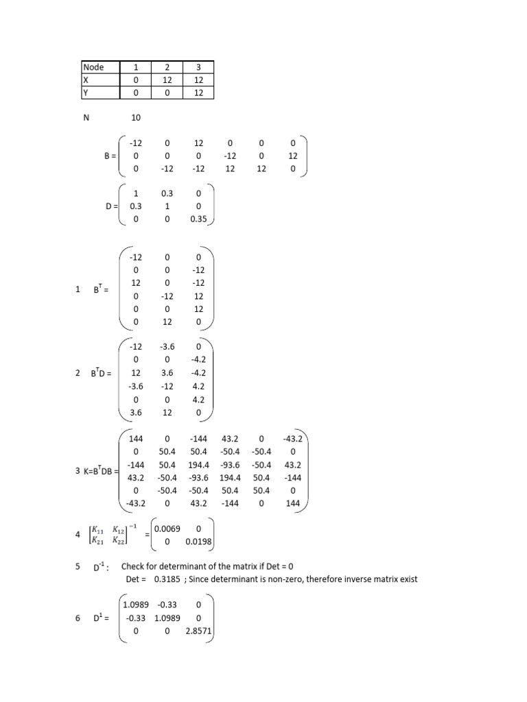 Matrix hw1 | PDF | Determinant | Matrix (Mathematics)