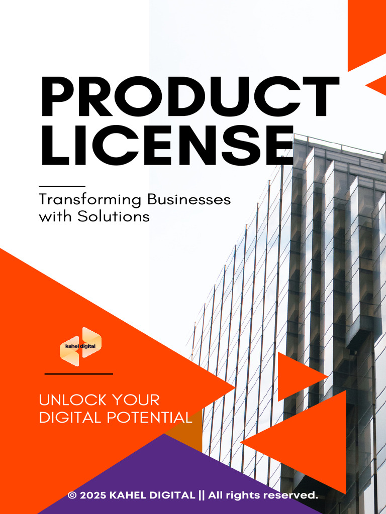 PRODUCT LICENSE | PDF | Copyright Law | Monopoly (Economics)