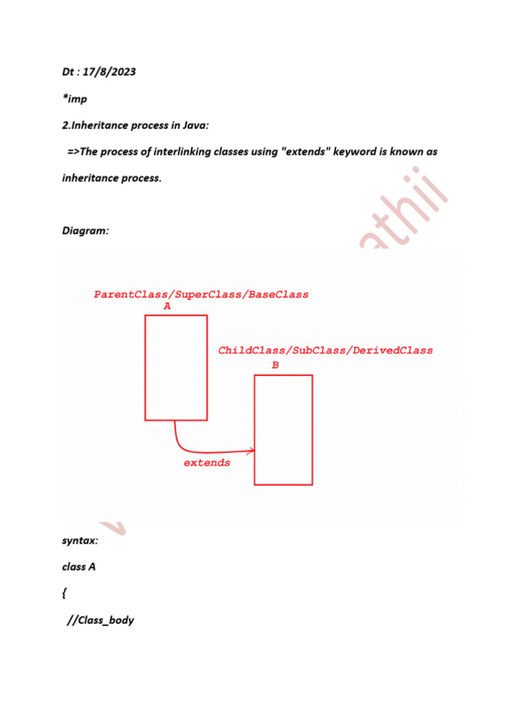 maipathi5 | PDF | Method (Computer Programming) | Inheritance (Object Oriented Programming)