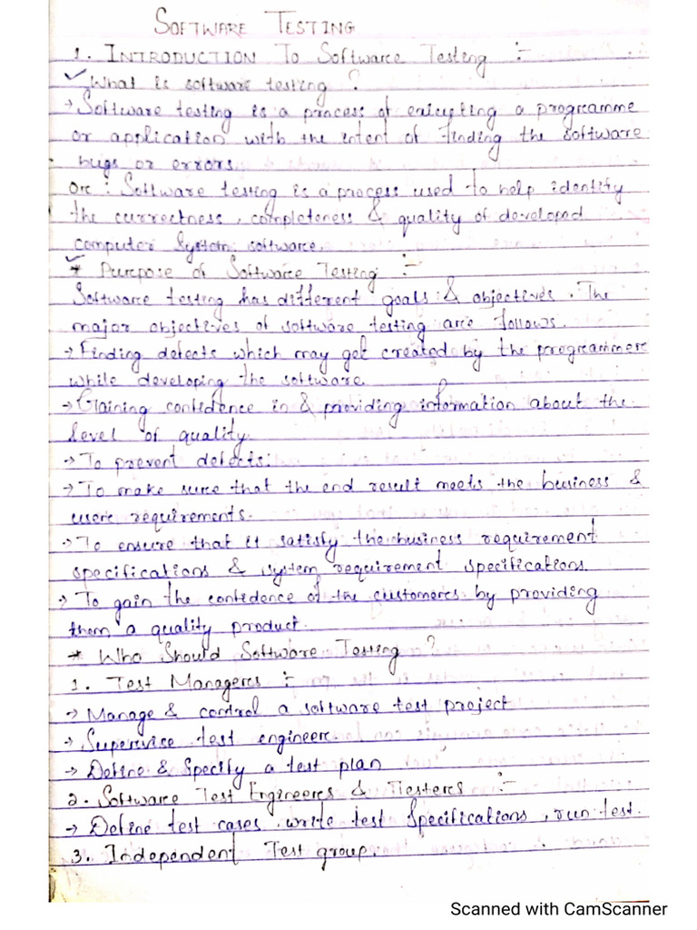 6th Software Testing | PDF