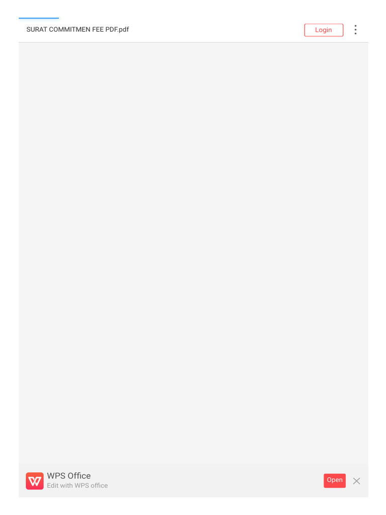 WPS - SURAT COMMITMEN FEE PDF - pdf234325 | PDF