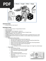Lancer Rules Reference v0.4 | PDF | Naval Mine