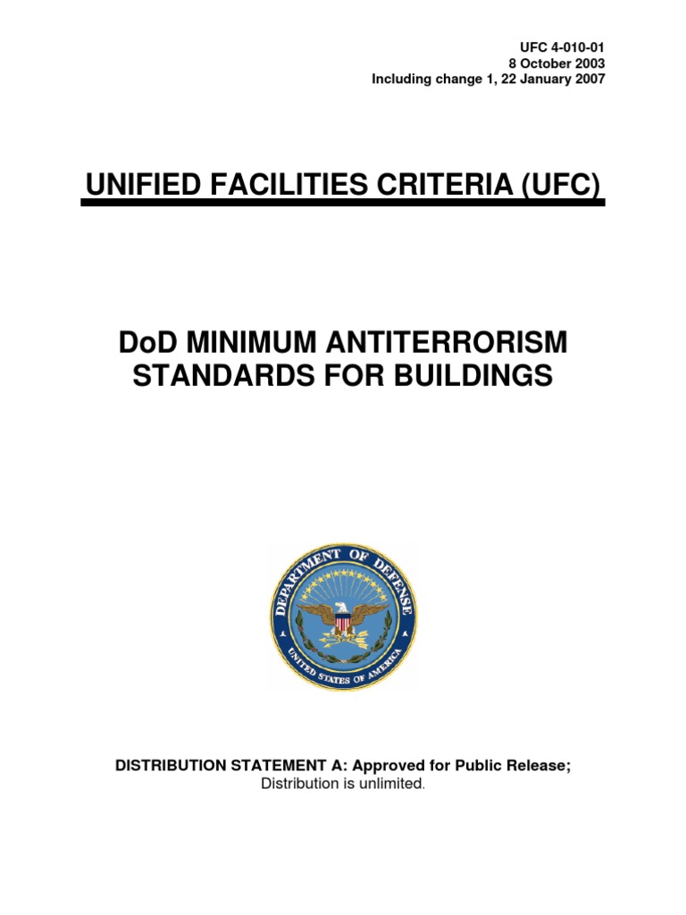 Unified Facilities Criteria (Ufc) : UFC 4-010-01 8 October 2003 ...