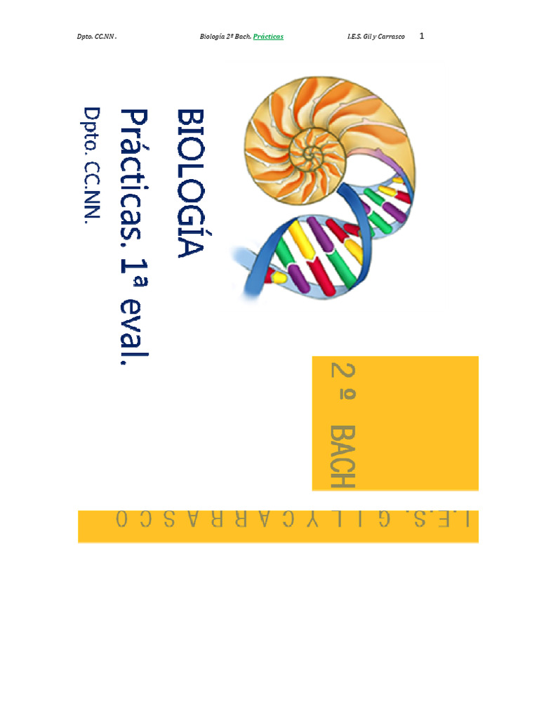 Prácticas BIO. Cuaderno Lab. | PDF | Glucólisis | Respiración celular