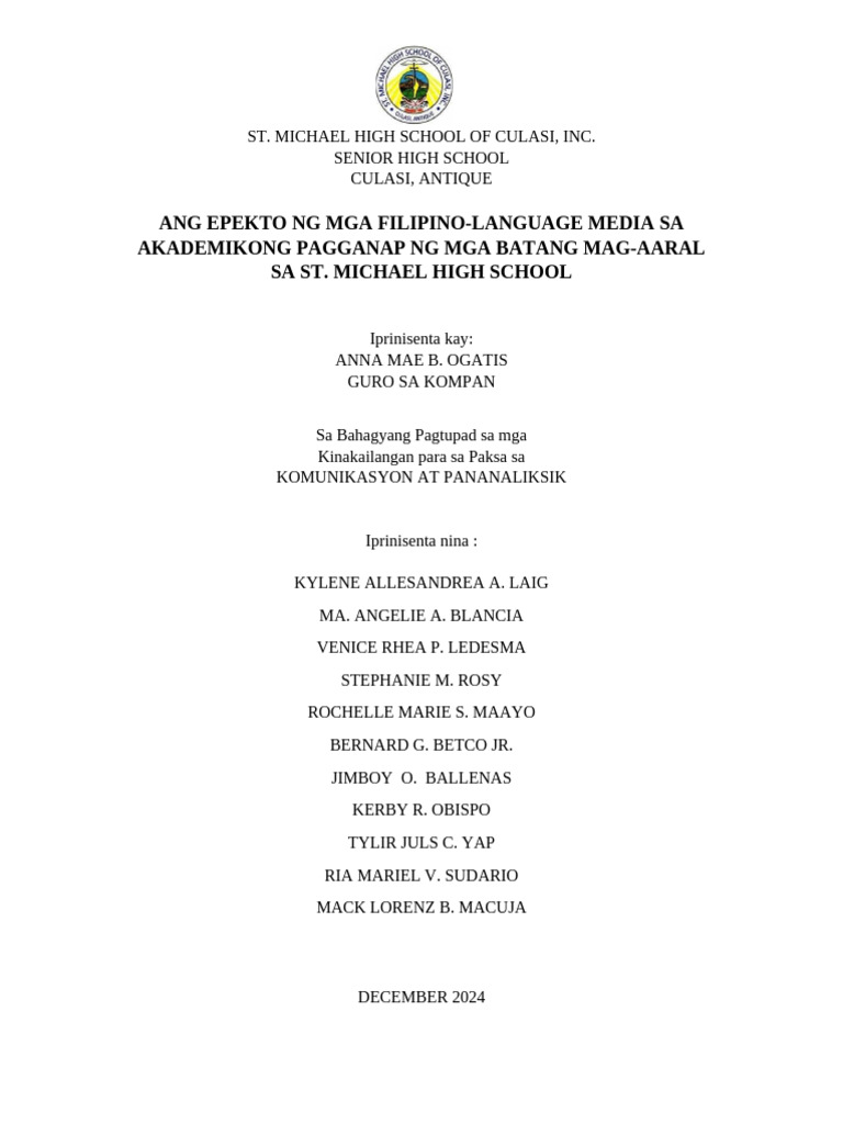 Final Research Proposal Kompan 1 | PDF