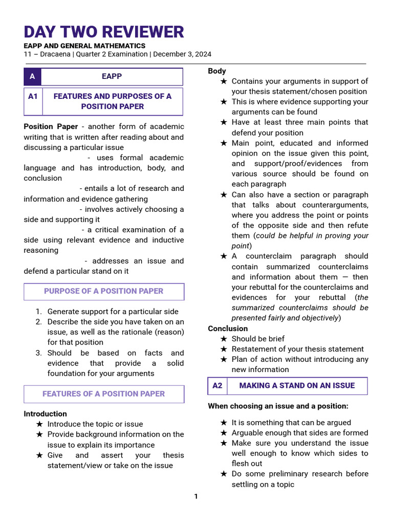 Day Two Exam (Eapp & Gen. Math) | PDF | Bonds (Finance) | Stocks