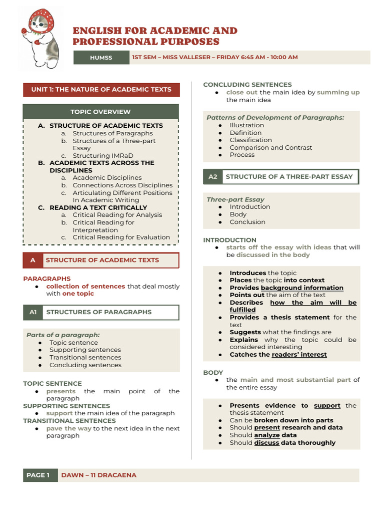 EAPP-Q1 | PDF | Citation | Note (Typography)