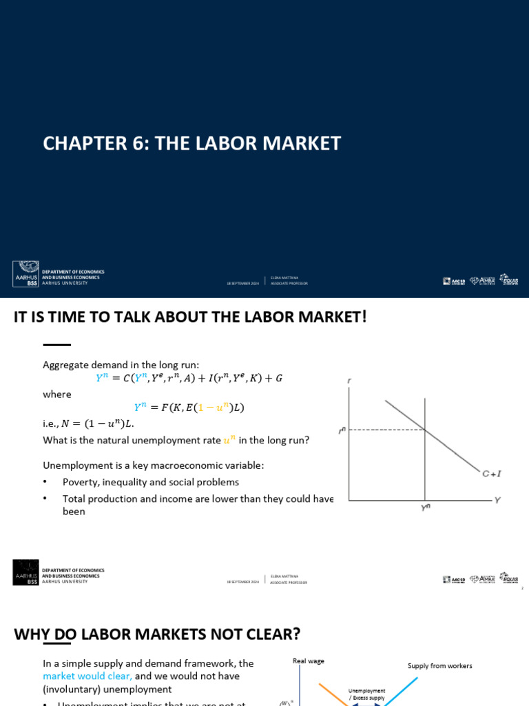 Understanding Labor Market Dynamics | PDF | Labour Economics | Unemployment