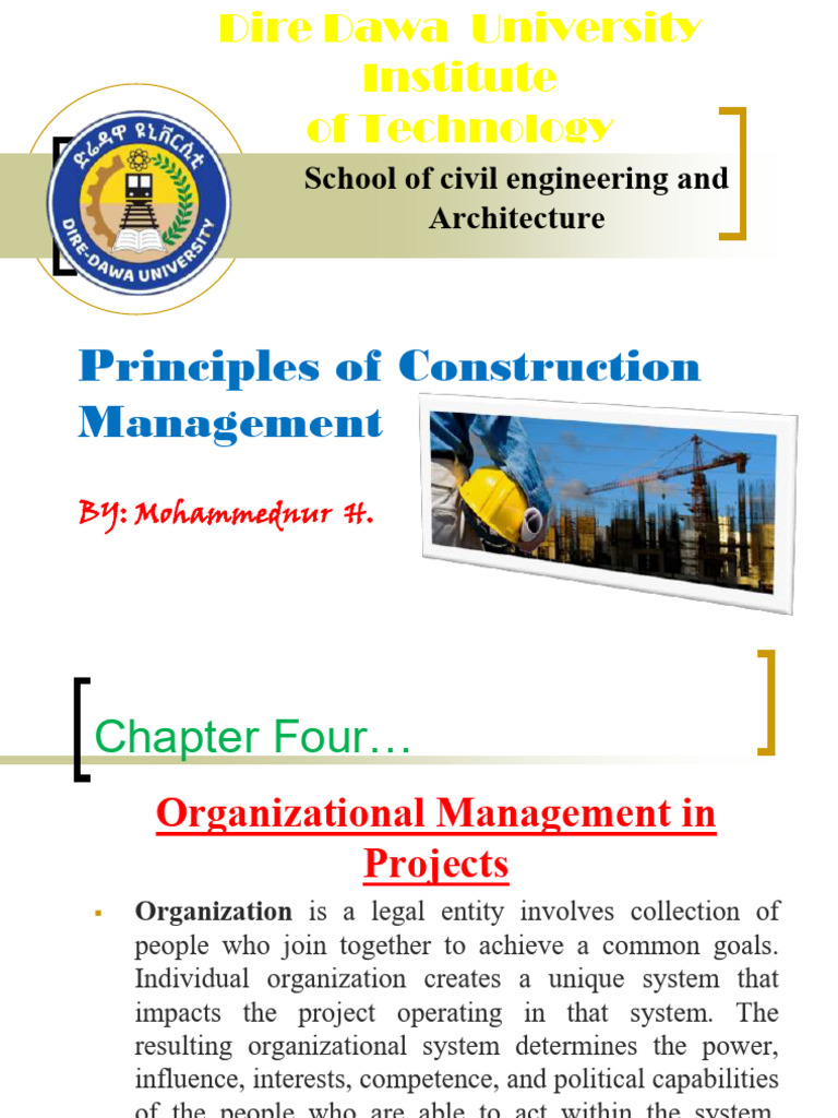 ch-4 (1) | PDF | Project Management | Procurement