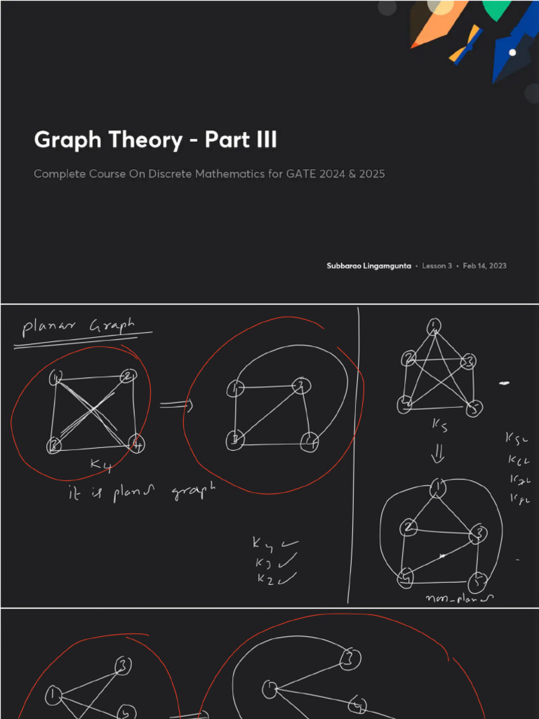 Graph Theory Part III With Anno | PDF