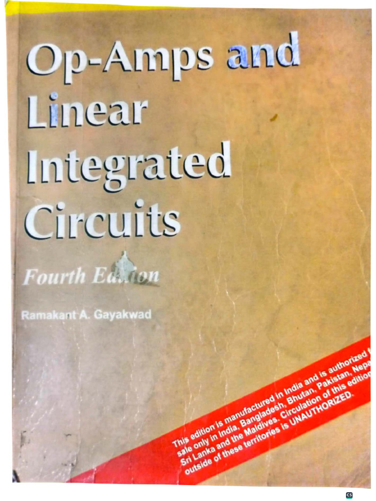 Op-Amps and Linear Integrated Circuit Technology by Ramakant A ...