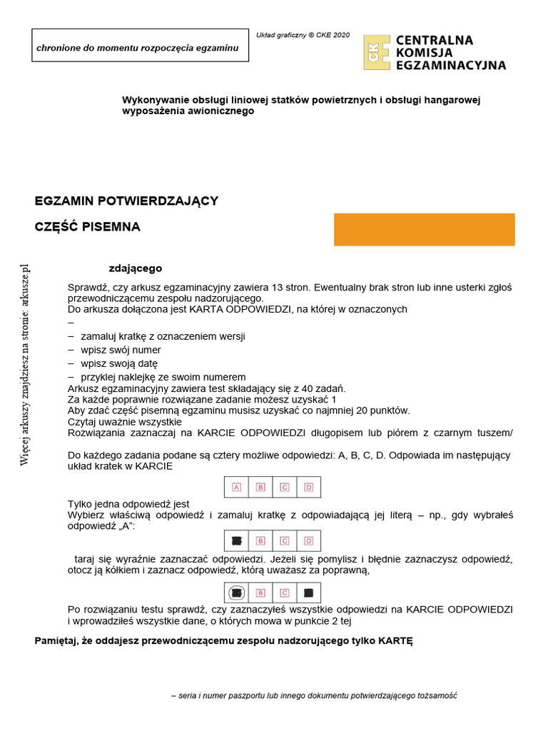 E17 2022 Czerwiec Egzamin Zawodowy Psemny | PDF
